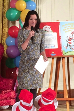 First Lady reads to children about eating healthy | The Hagstrom Report